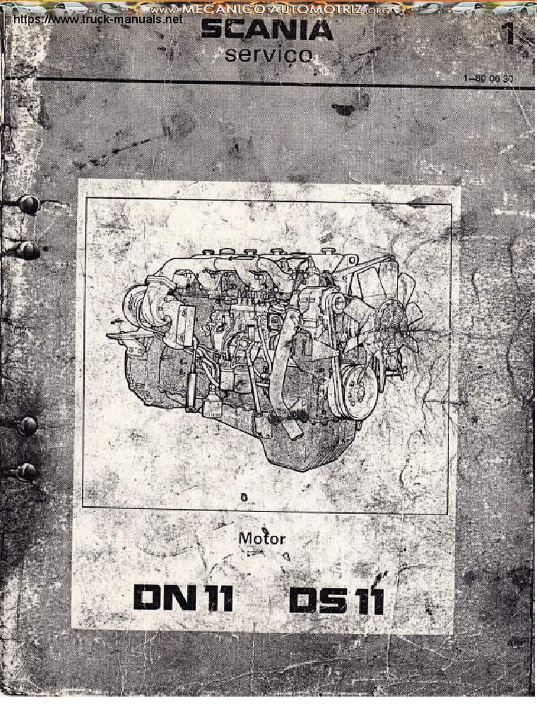 Scania Engine DN11 DS11 Manual | PDF