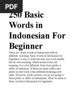 Indonesian Alphabet and Writing Guide | PDF | Alphabet | Indonesian ...