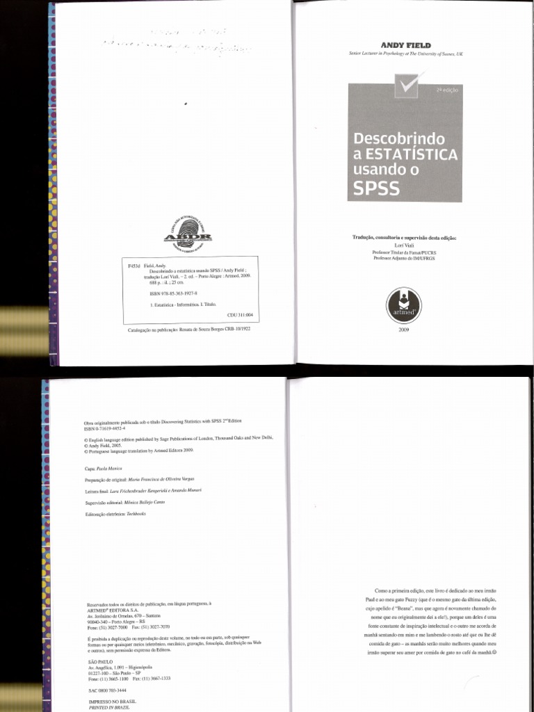 Andy Field Descobrindo A Estatística Usano Spss Pt Pdf
