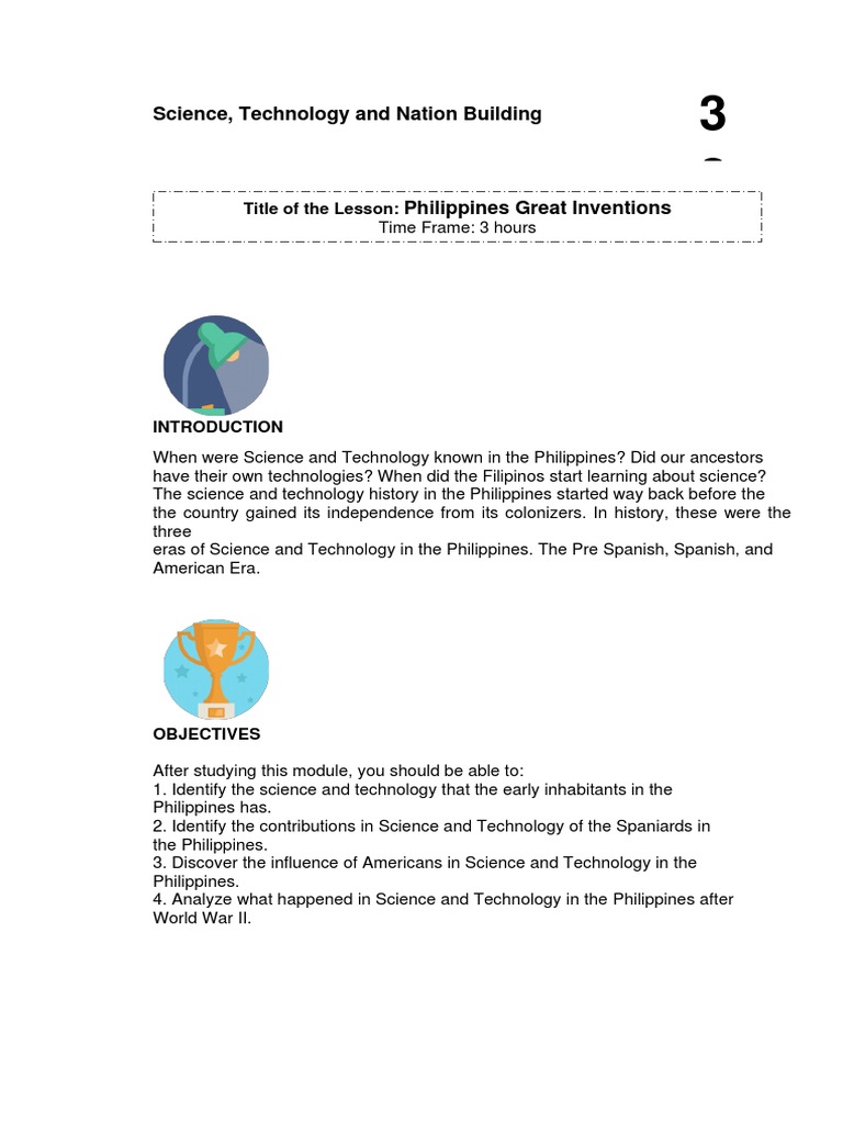 Filipino Scientists and Their Inventions | PDF | Science | Philippines