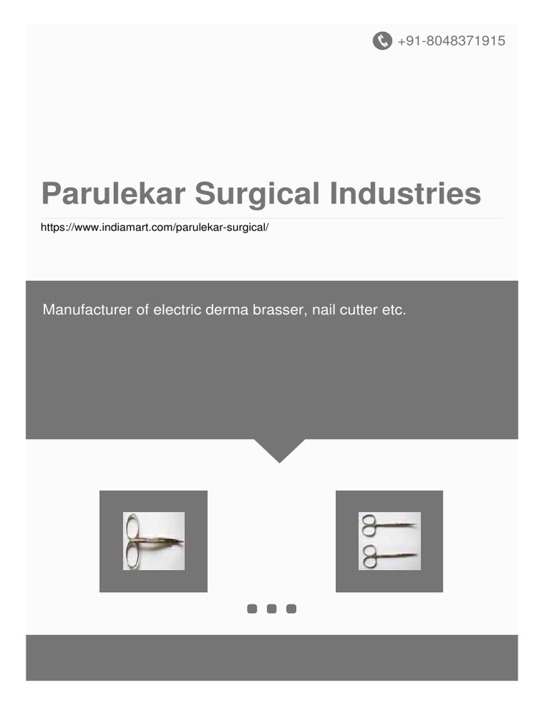Parulekar Surgical Industries Overview | PDF