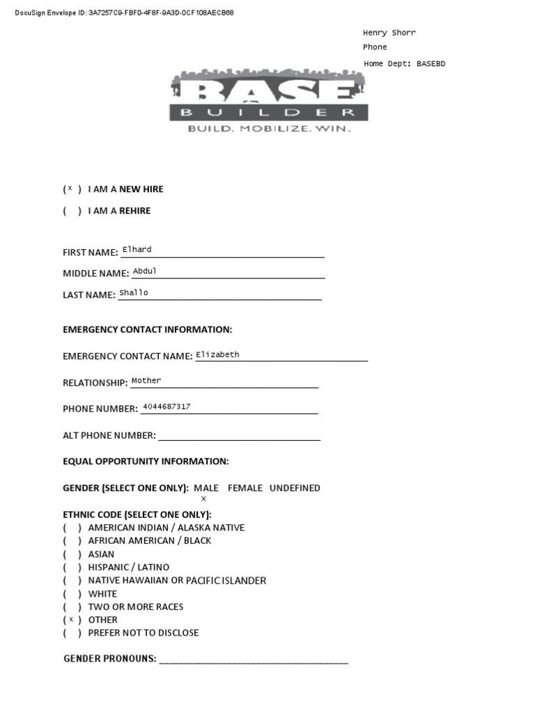 Employment Eligibility Verification Form I-9 | PDF | Identity Document