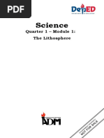 Science 10 Module 1 Final | PDF | Plate Tectonics | Earthquakes