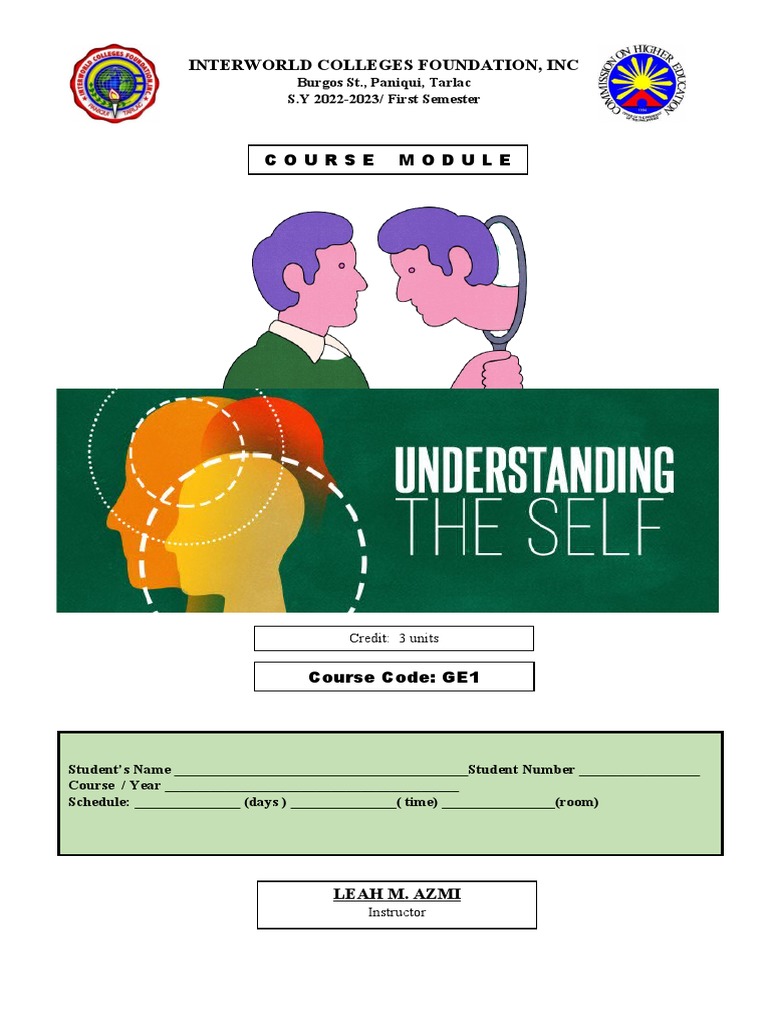 375rc34qs - Understanding The Self Module 1B | PDF | Soul | Socrates