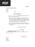 Sample Delinquency Letter | PDF | Debt | Arrears