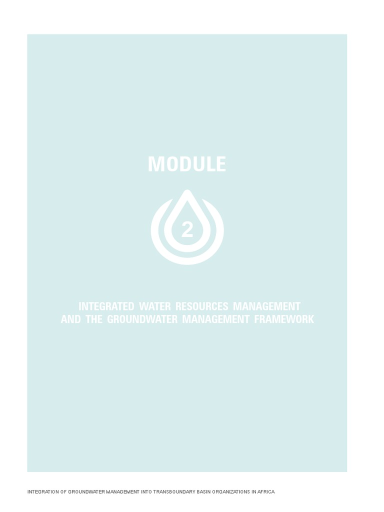 Groundwater and Iwrm | PDF | Groundwater | Aquifer