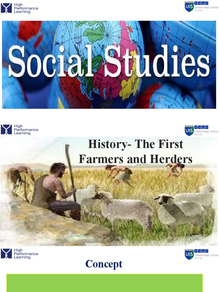 The First Farmers and Herders | PDF | Agriculture | Domestication