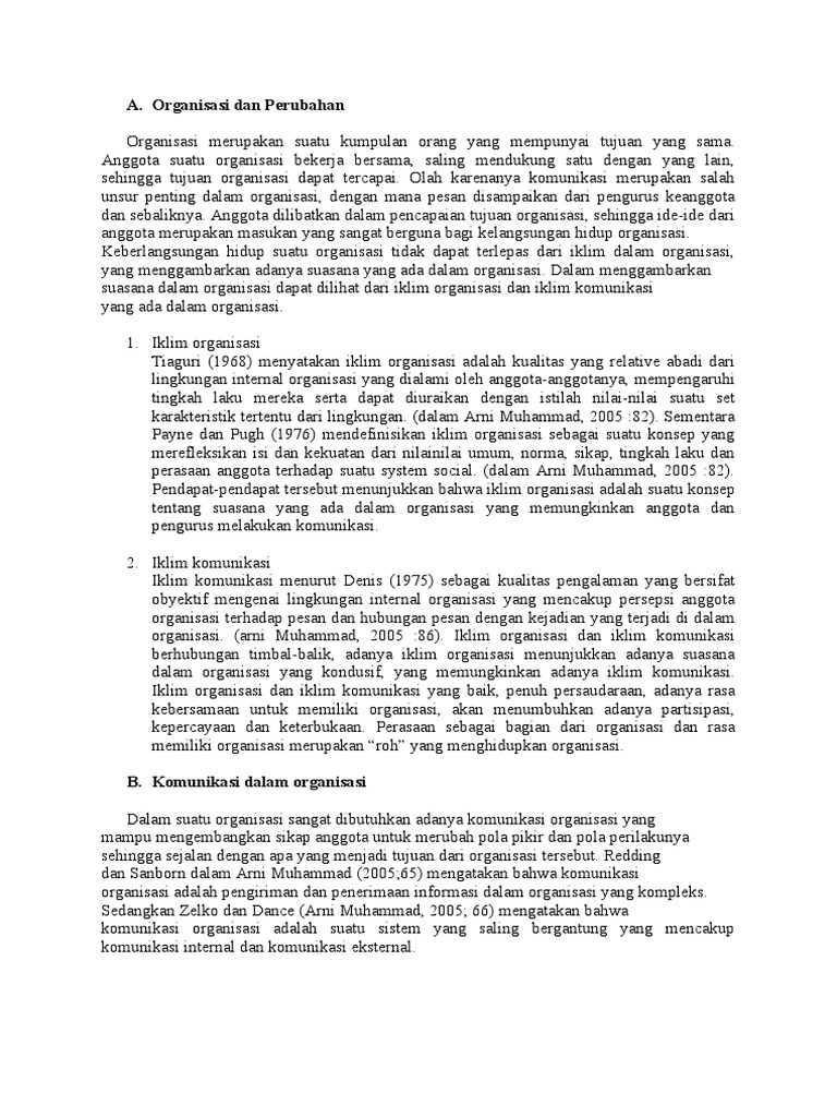 Fungsi Dan Peran Komunikasi Yang Efektif Dalam Organisasi (Ricky) | PDF