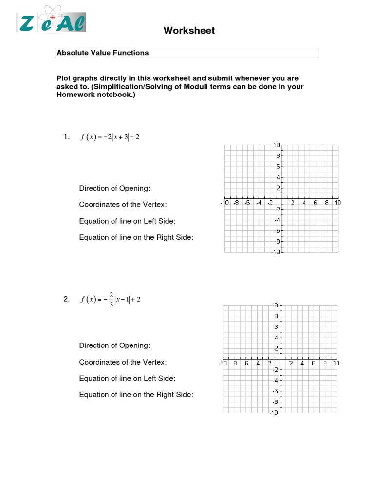 Graph Worksheet | PDF
