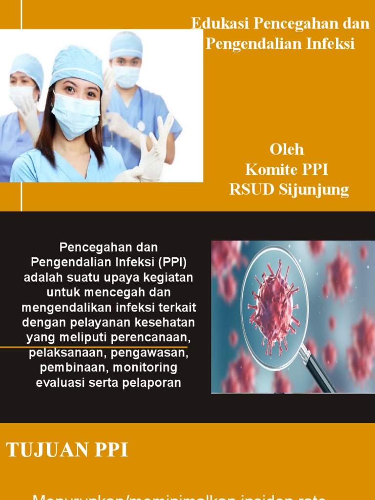 Edukasi PPI Oleh Komite PPI | PDF