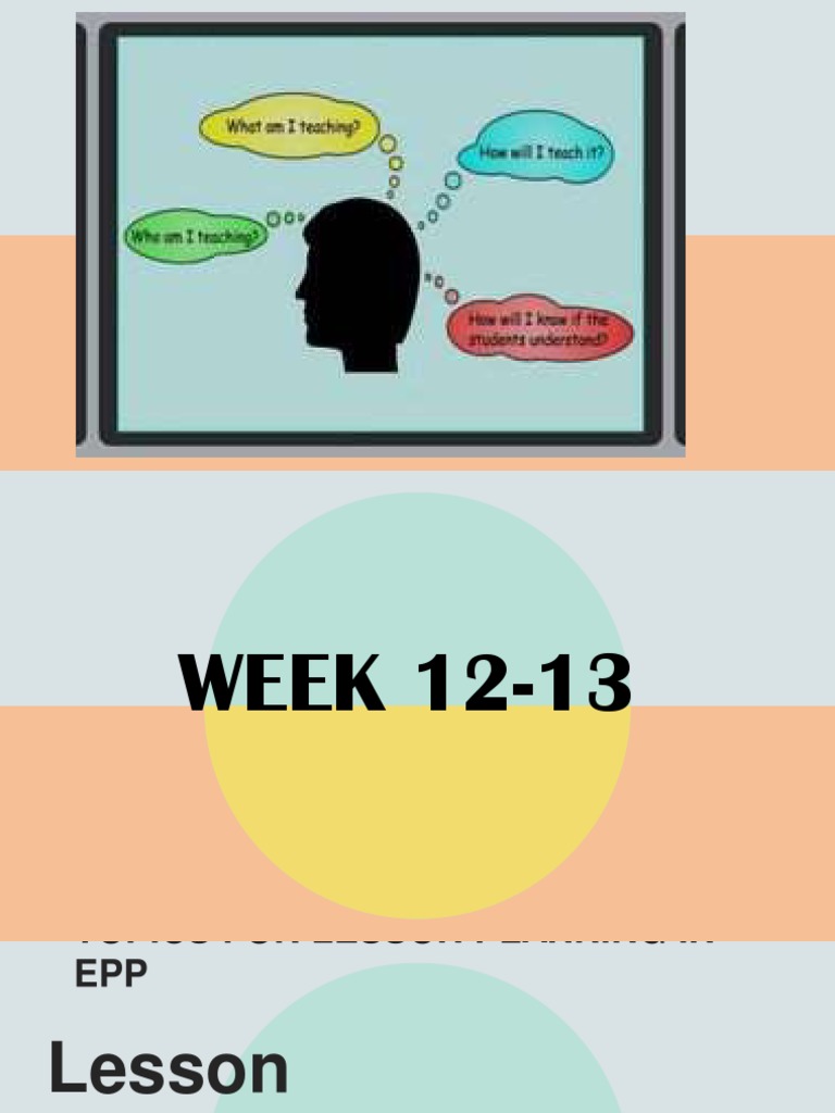 Week 12-13 Reporting | PDF | Lesson Plan | Teachers
