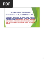 The Labor Code With Comments and Cases Vol 1. (Azucena JR., 2013) | PDF