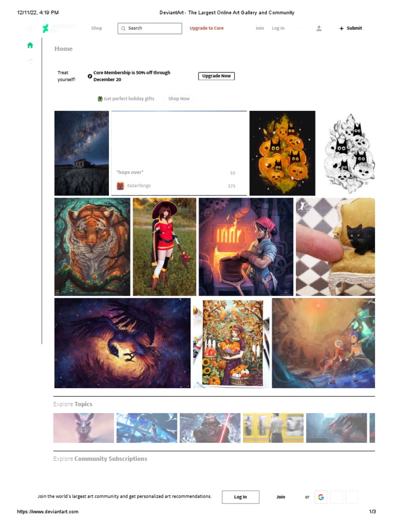 DeviantArt - The Largest Online Art Gallery and Community | PDF | World ...