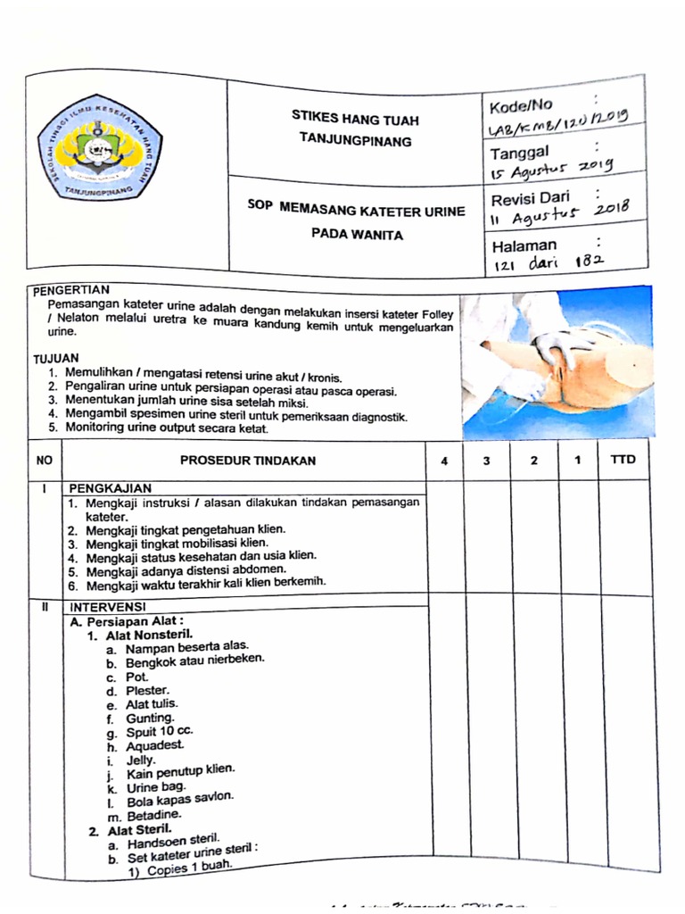 Sop KMB No 7-9 | PDF