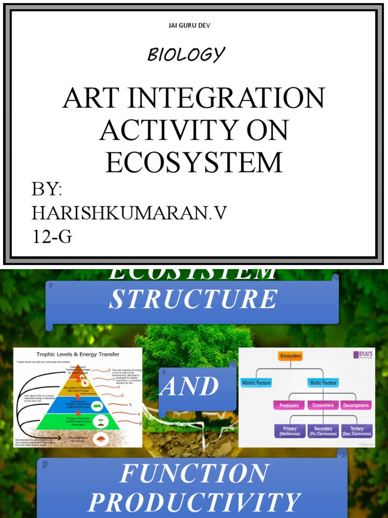 Art Integration Activity | PDF | Ecosystem | Ecology