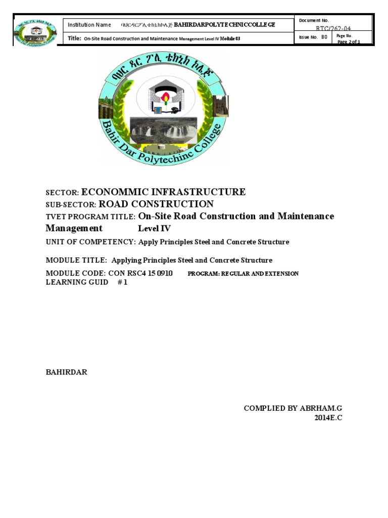 Applying Principles of Steel and Concrete Structures: An Introduction ...