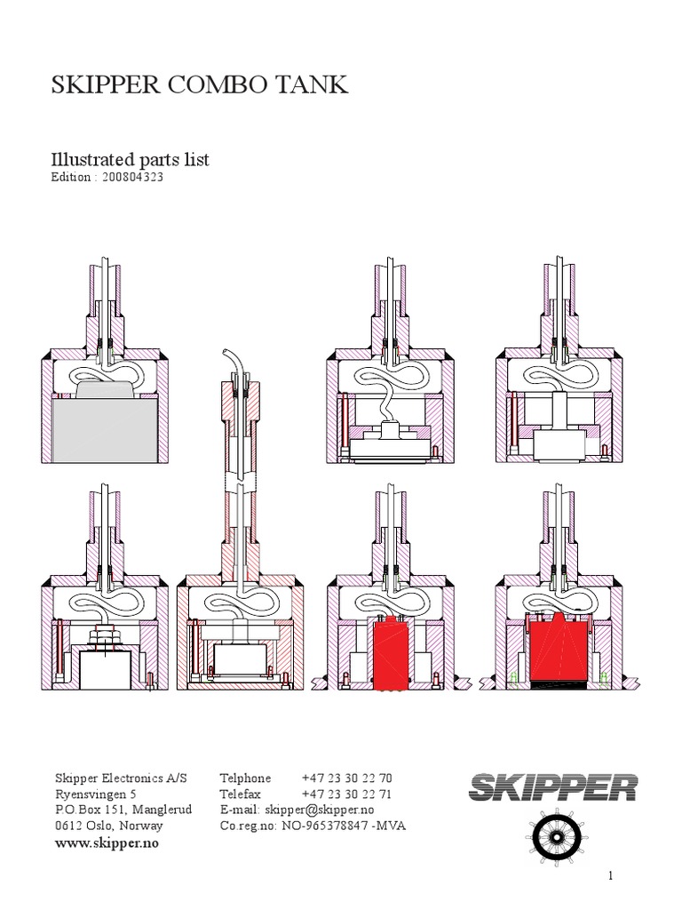 ComboTank Illustrated Parts List | Download Free PDF | Equipment ...