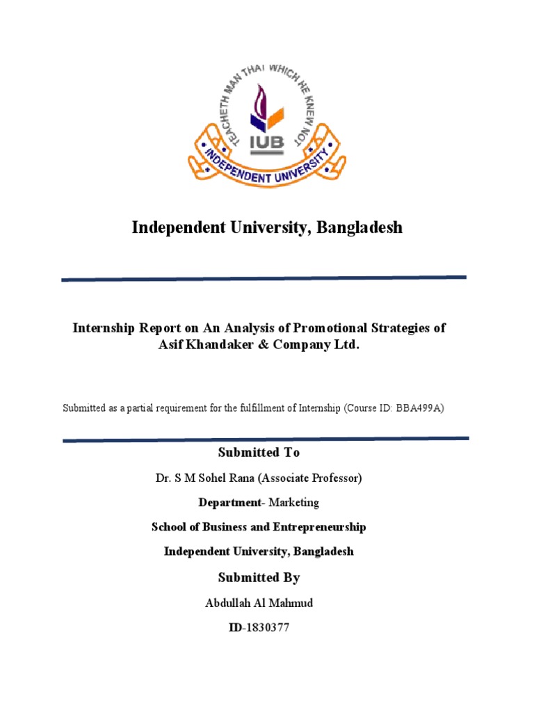 Final Internship Report On AKCL | PDF | Point Of Sale | Sales