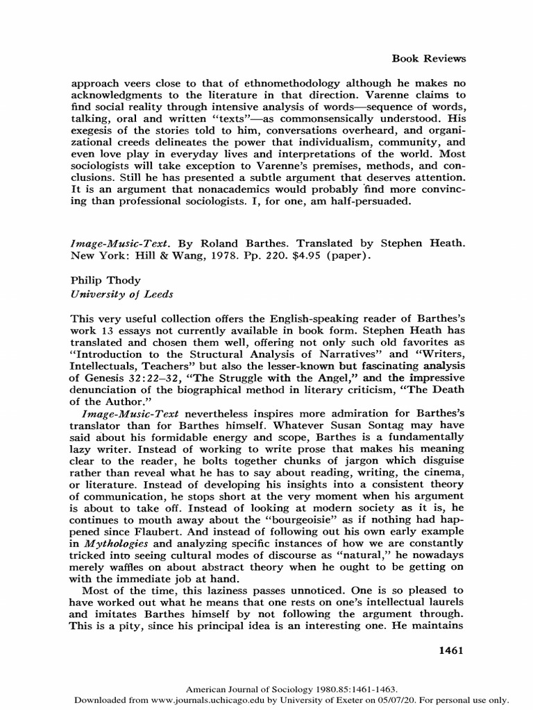 Thody 1980 | PDF | Human Communication | Science