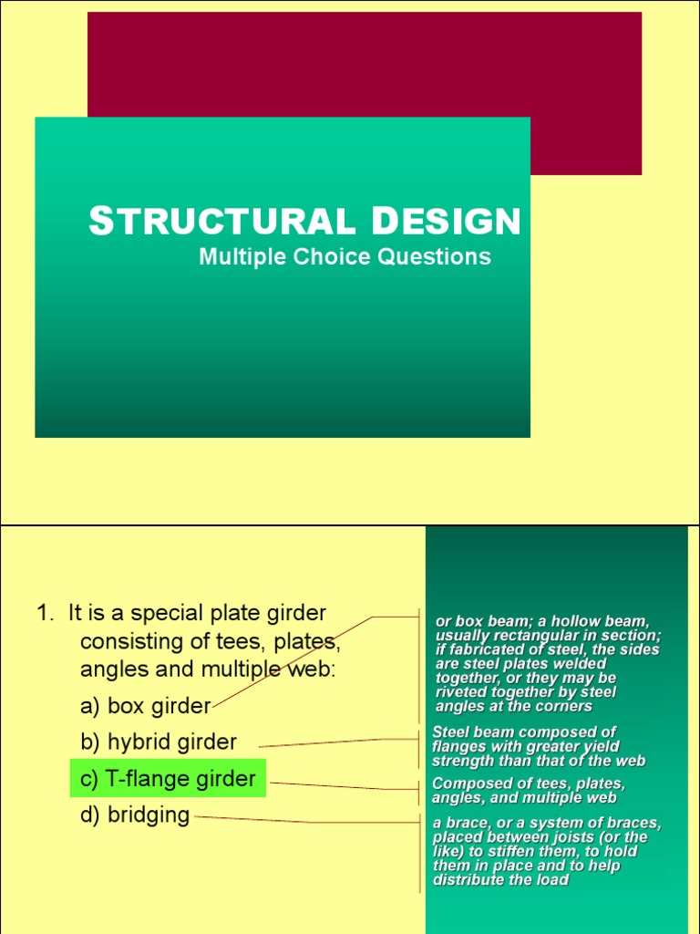 Structural Design 95 96 97 98 1 | PDF | Beam (Structure) | Strength Of ...
