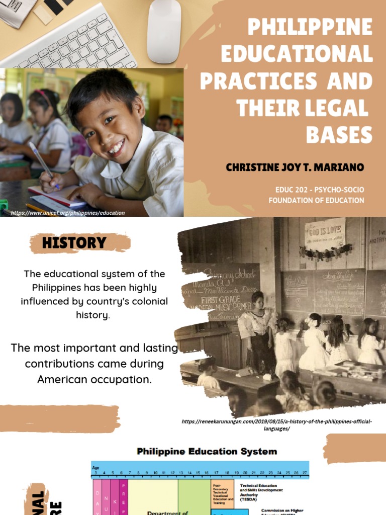 Philippine Educational Practices in The Philippines and Their Legal ...