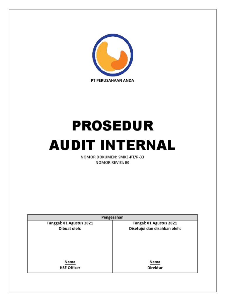 Prosedur Audit Internal | PDF