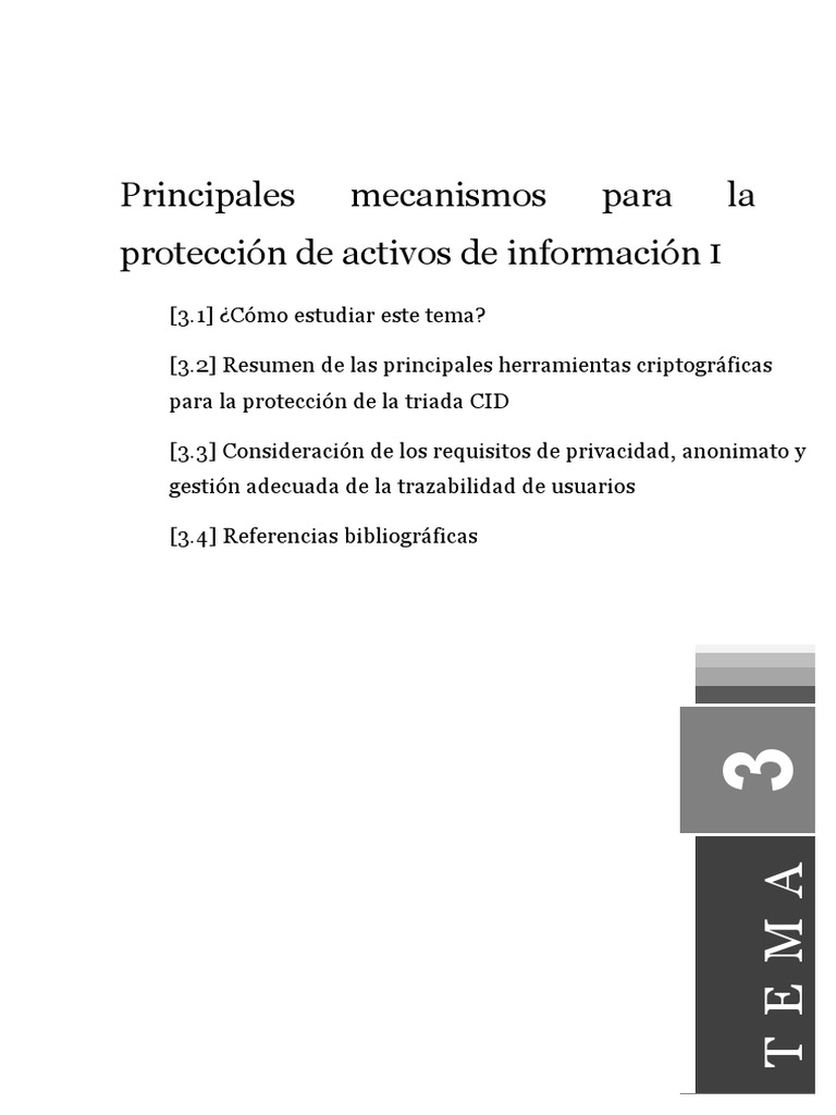 Tema3 - Calidad Unir | PDF | Clave (criptografía) | Criptografía de clave pública