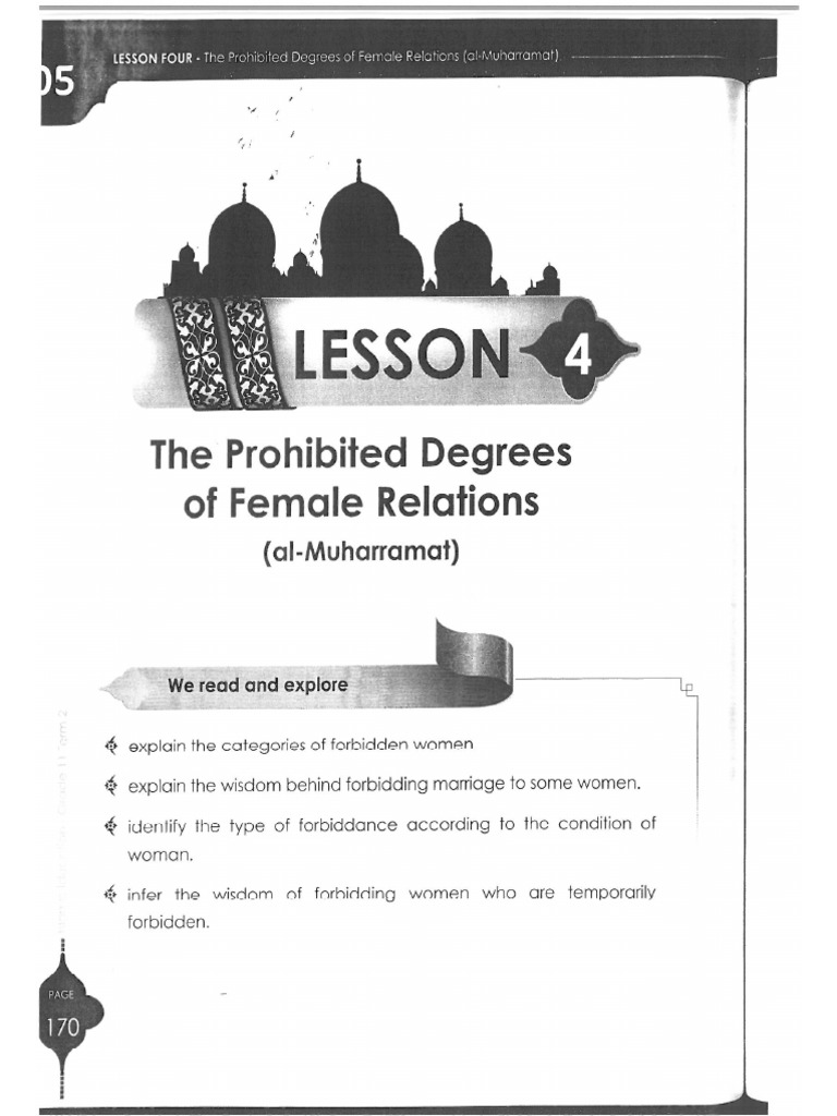 Prohibited Female Relations | PDF