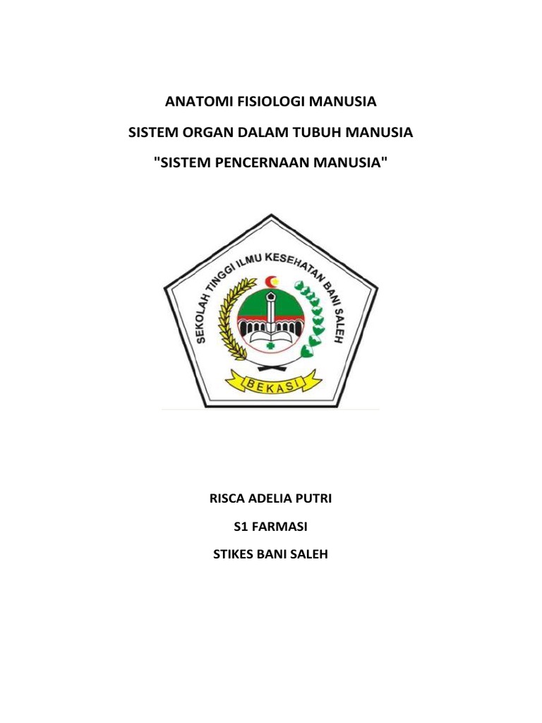 Anatomi Fisiologi Manusia | PDF