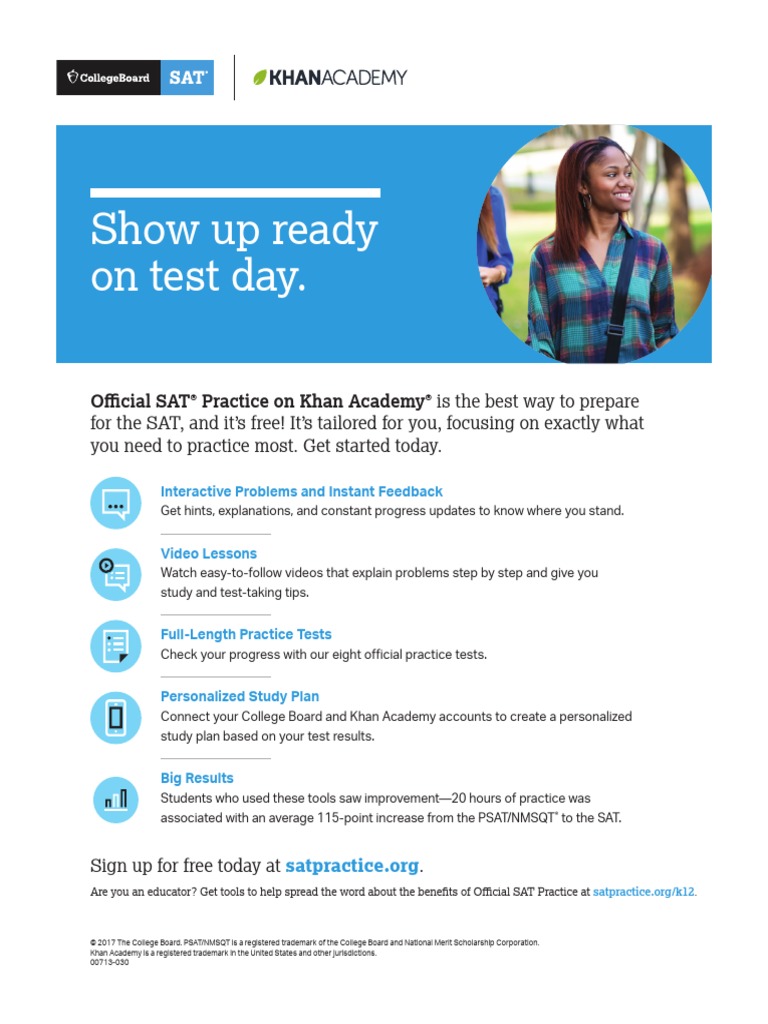 Official Sat Practice Flyer | PDF Official Sat Practice Flyer | PDF
