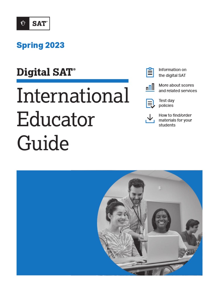 Digital Sat Educator Guide | PDF | Sat | Equations