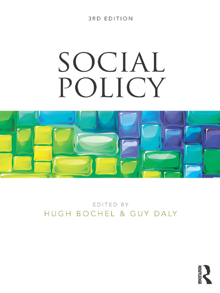 Social Policy Text Book | PDF | Welfare State | Social Policy