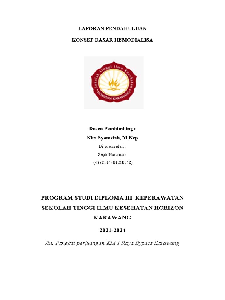 LP Konsep HD Septi | PDF