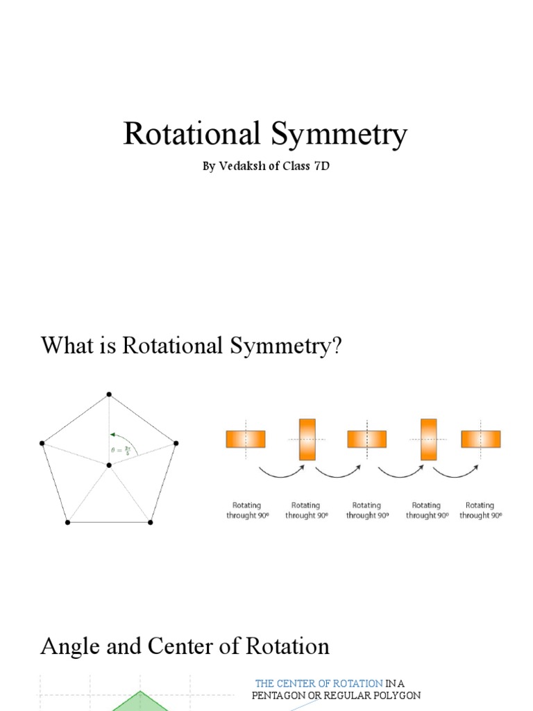 Rotational Symmetry | PDF