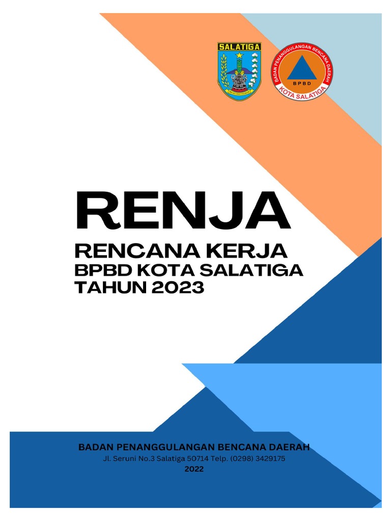 Renja BPBD 2023 Cetak | PDF