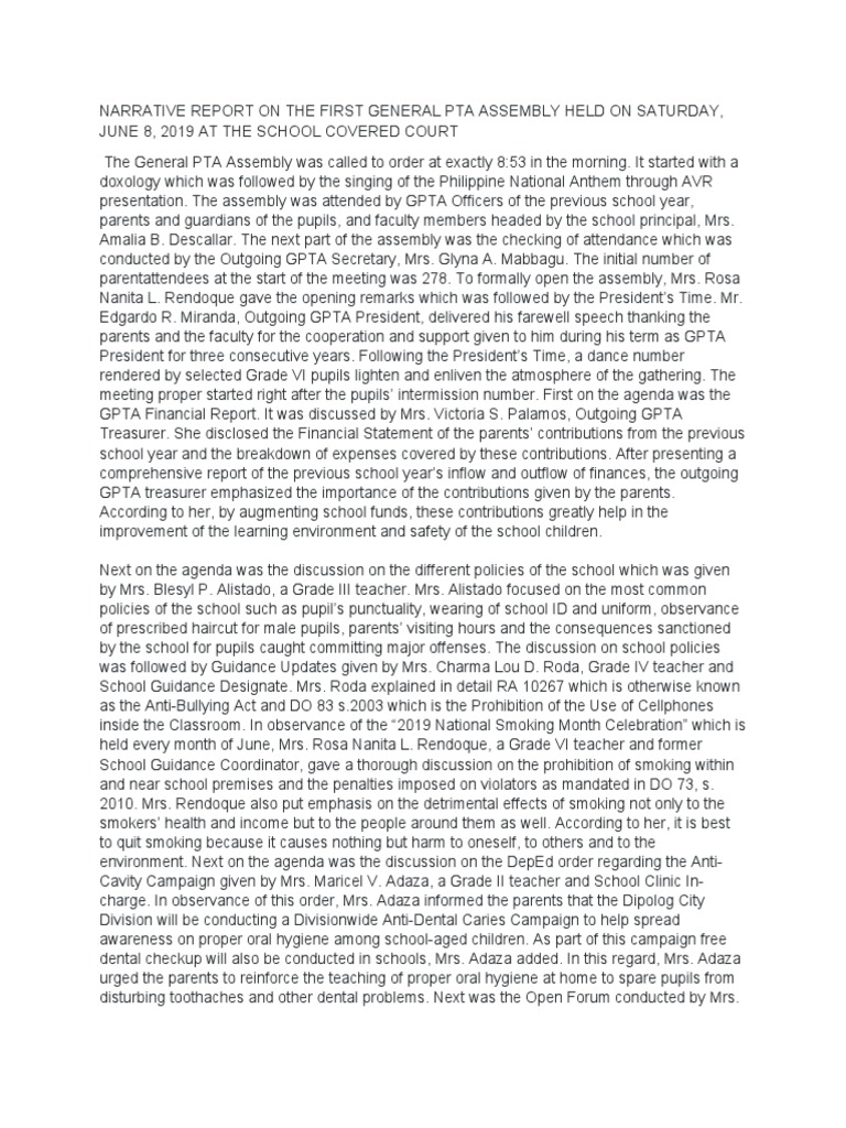 Acr General Aseembly | PDF