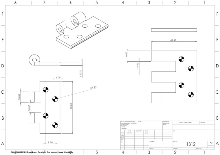 Technical Drawing Specifications | PDF