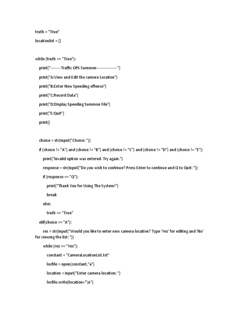 Traffic Offence Management System | PDF | Computing | Software