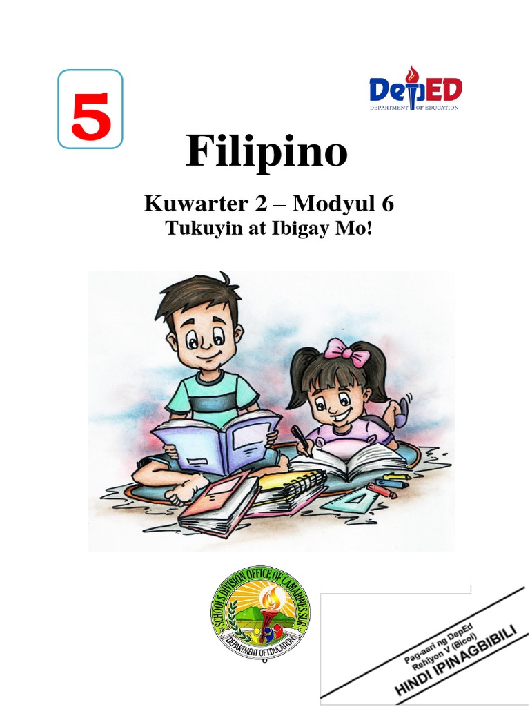 Filipino: Kuwarter 2 - Modyul 6 | PDF