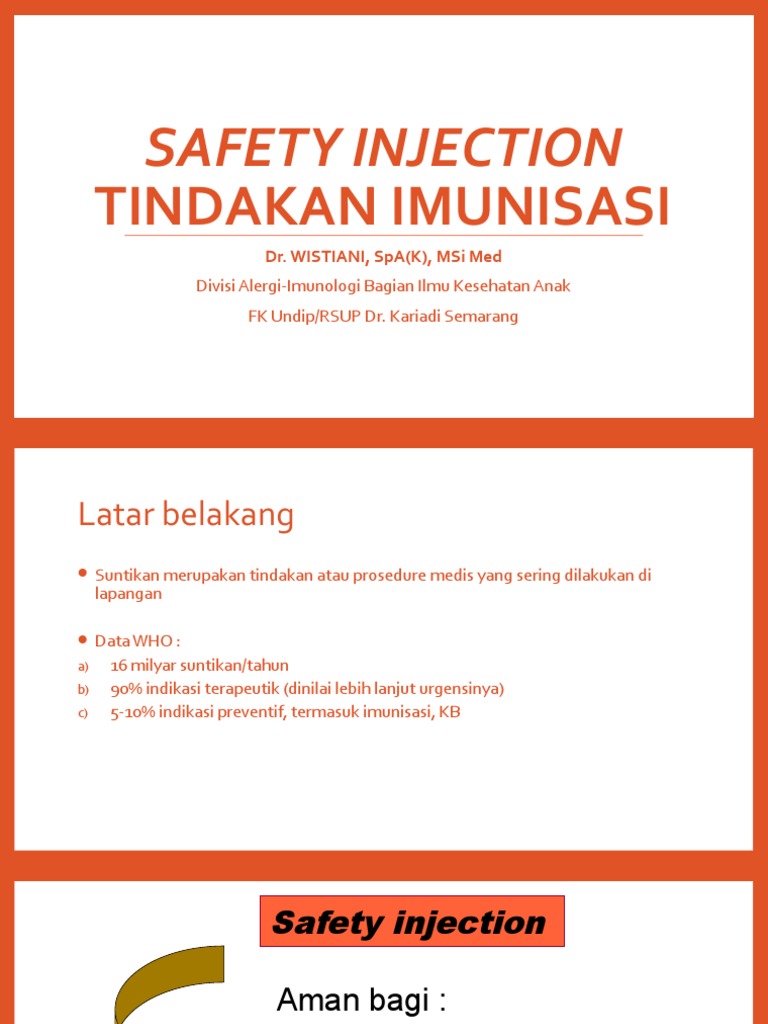 Safety Injection | PDF