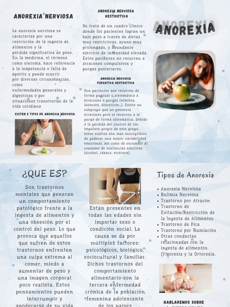 ANOREXIA | PDF | Anorexia nerviosa | Enfermedades y trastornos