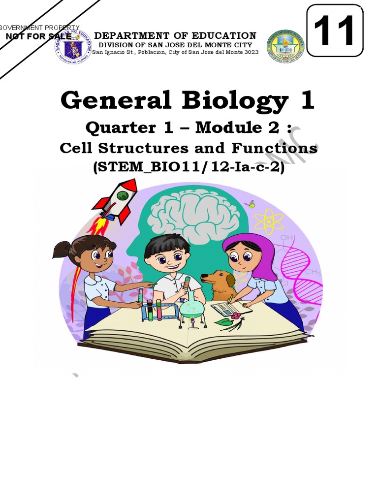 STEM Genbio11 q1 SLM Mod Cell-Structures-and-Functions | PDF | Endoplasmic Reticulum | Cell ...