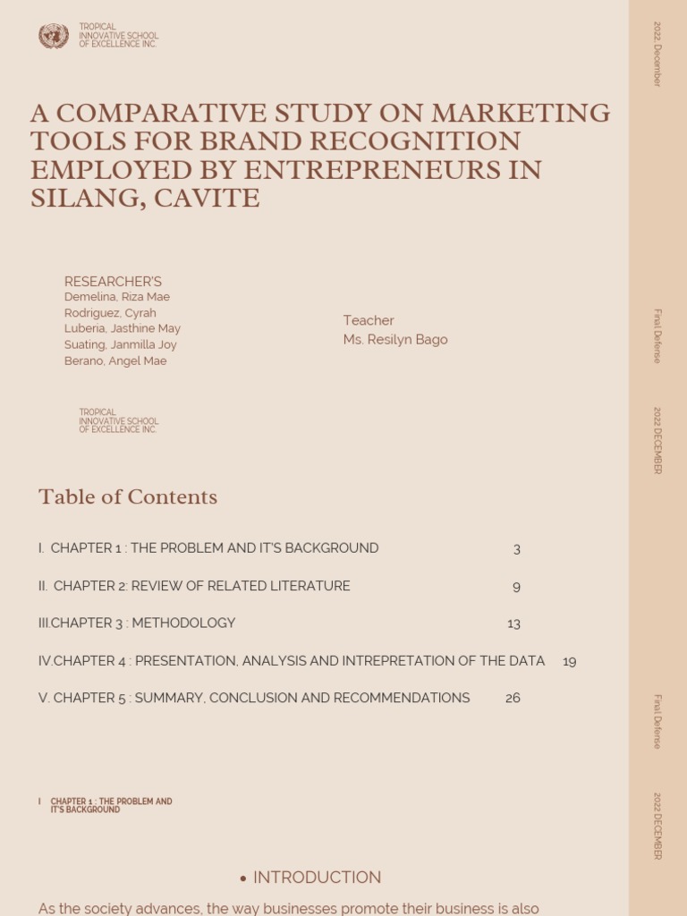 Presentation For Research | PDF | Survey Methodology | Social Media