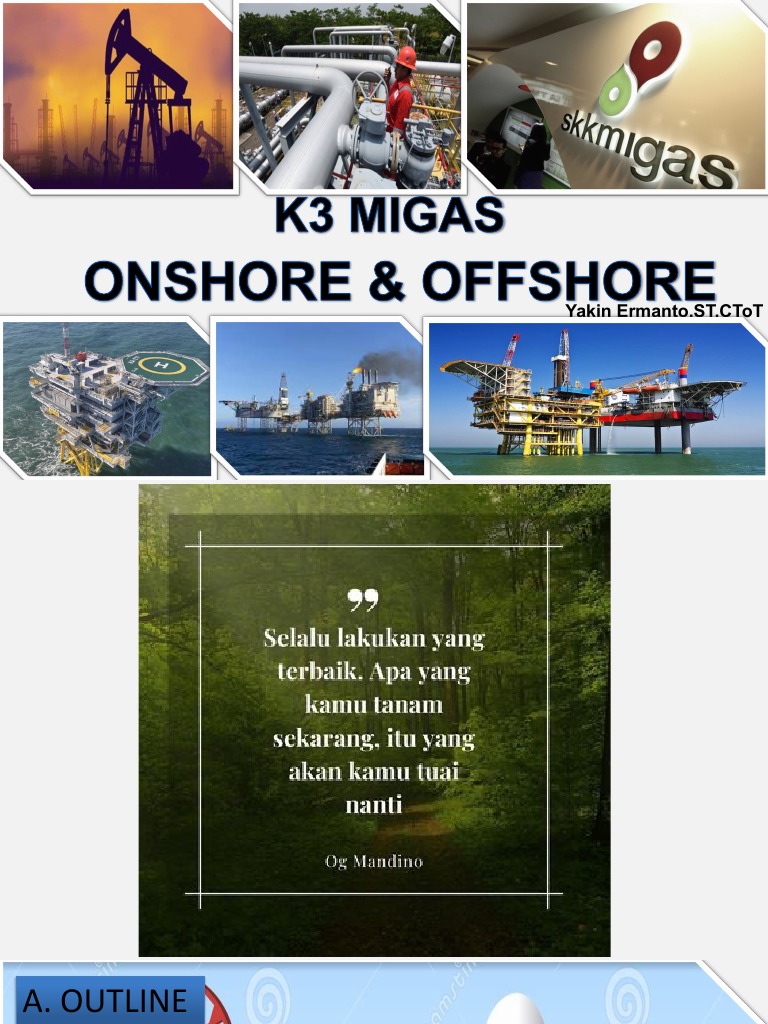 Modul K3 Migas Onshore Dan Offhore | PDF