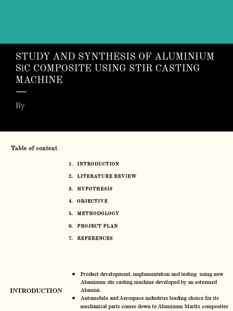 Project | PDF | Composite Material | Aluminium