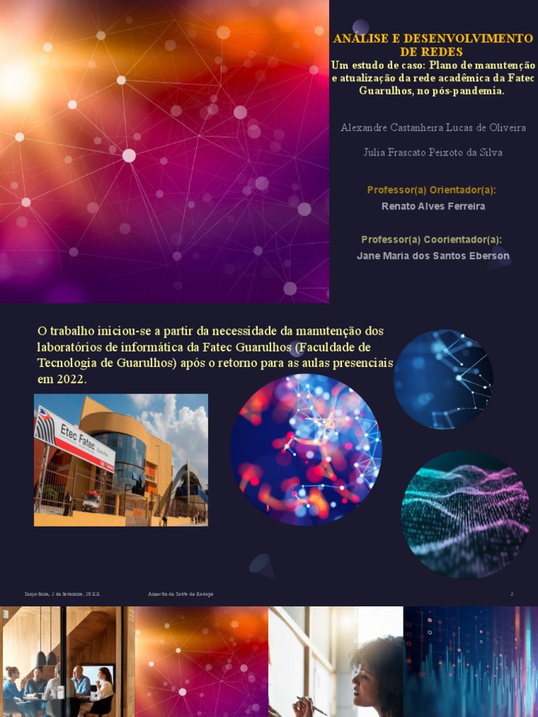 Apresentação Artigo TCC | PDF | Rede de computadores | Informática