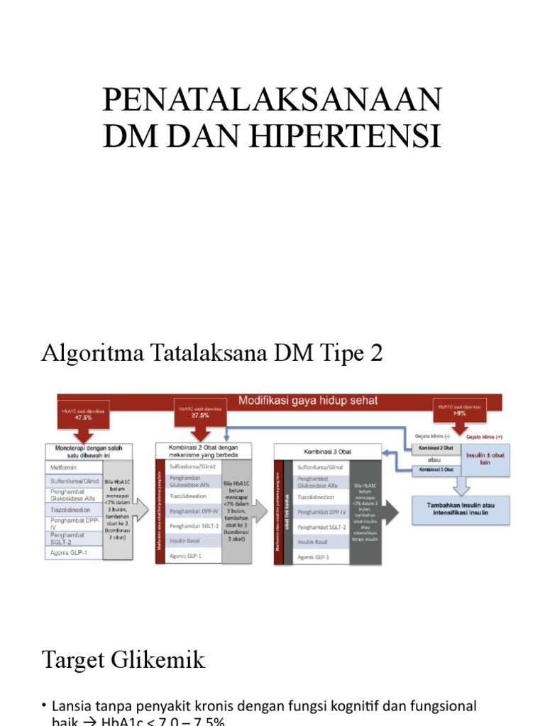 Penatalaksanaan DM Dan Hipertensi | PDF