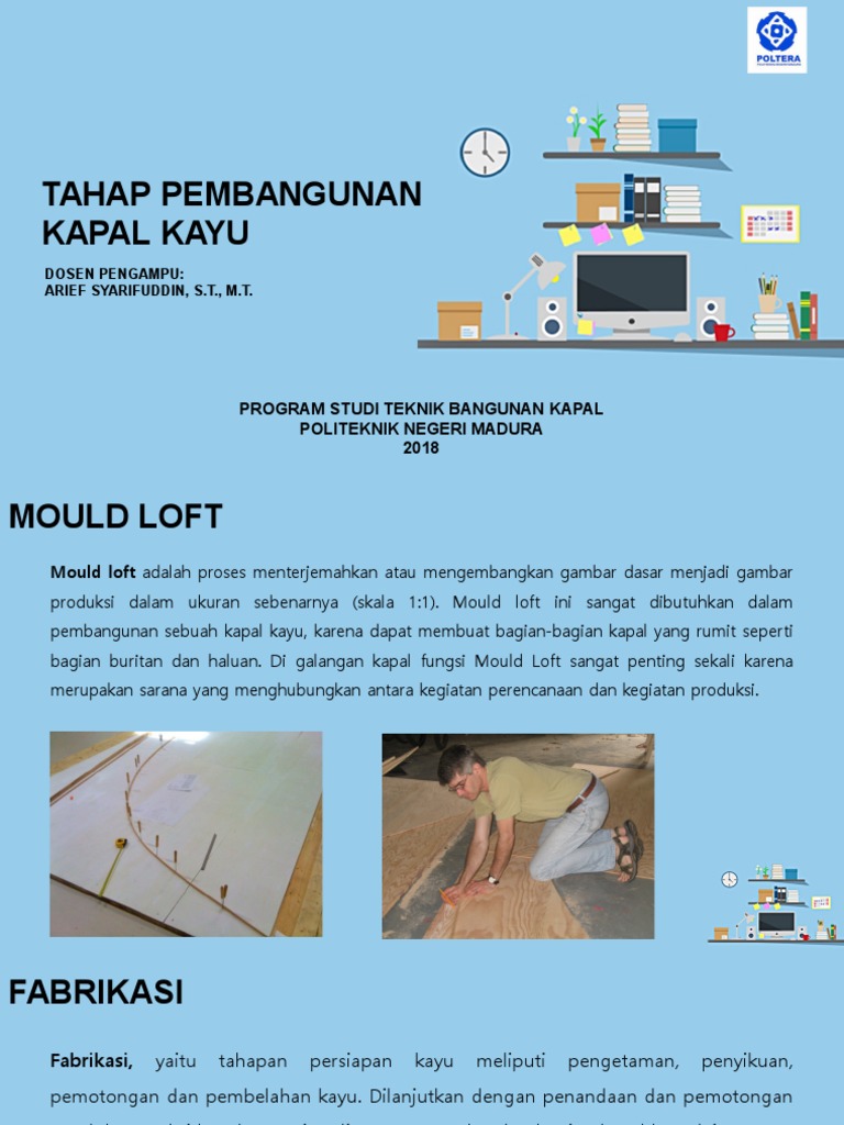 Tahap Pembangunan Kapal Kayu | PDF