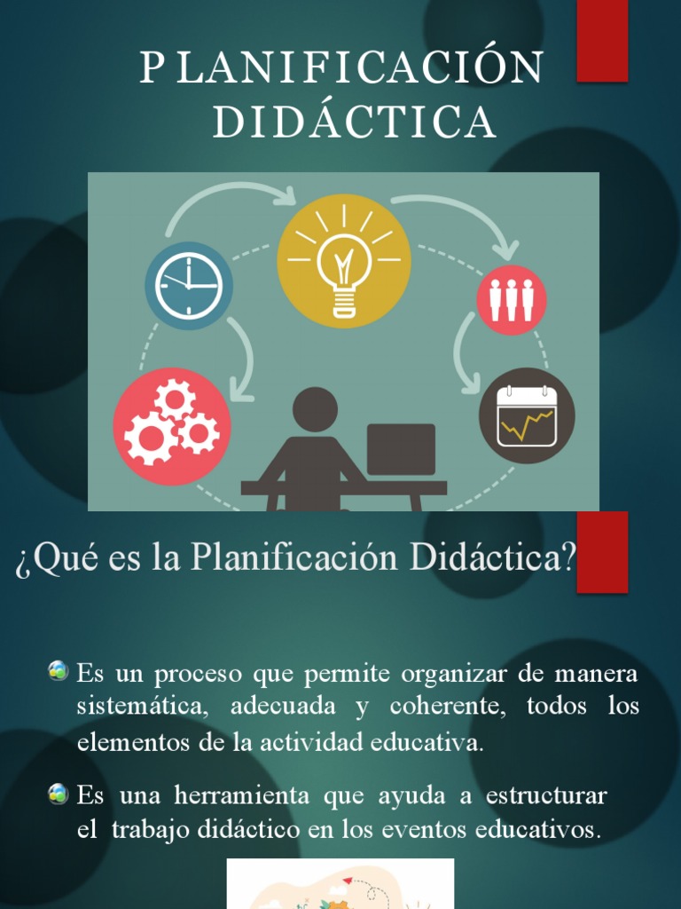 Planificación Didáctica | PDF | Aprendizaje | Planificación