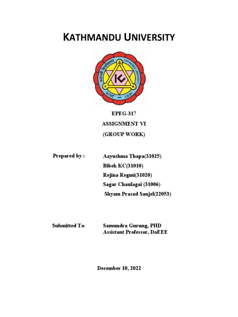 Kathmandu University | PDF | Data Acquisition | Analog To Digital Converter